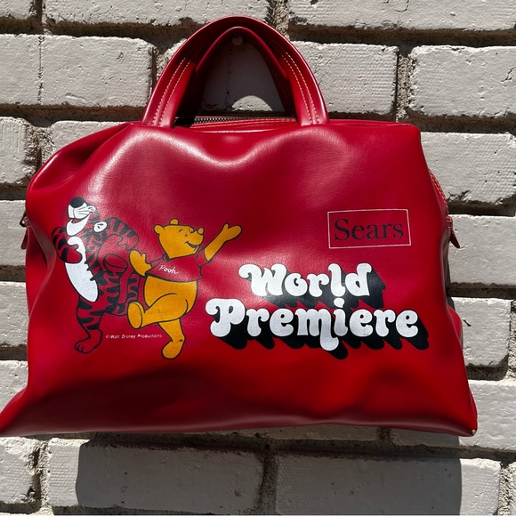 Sears | Bags | Vintage Sears Winnie The Pooh And Tigger Too Zipper Tote ...
